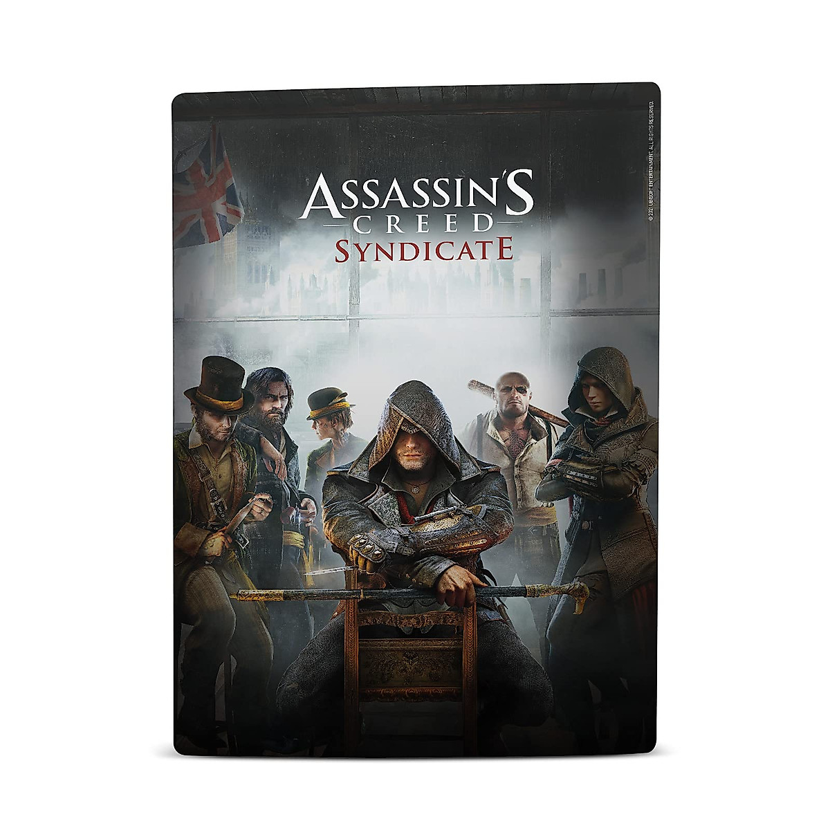 Head Case Designs Officially Licensed Assassin's Creed Key Art Syndicate Graphics Vinyl Faceplate Sticker Gaming Skin Decal Cover Compatible With Sony PlayStation 5 PS5 Digital Edition Console