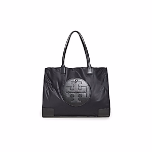 Tory Burch Women's Ella Tote, Black, One Size