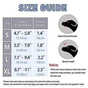Dog Muzzle, Soft Dog Muzzle with Reflective Strip Breathable Mesh Large Dog Muzzle Prevent Biting Barking Chewing No Bark Dog Muzzle for Large Medium Small Sized Dog Outside Walking Grooming