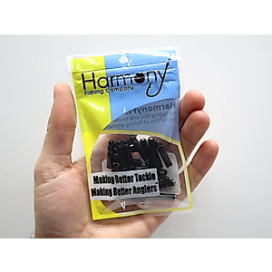 Harmony Fishing – Double Collar Slip-On Jig Rattles (10 Pack)