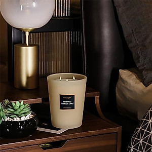 HomeLights Scented Candles, Candles for Home Scented, Large Jar Aromatherapy Candles, Natural Soy Wax, 130 Hours Long Burning Candles Gift, Whipped Vanilla Cake