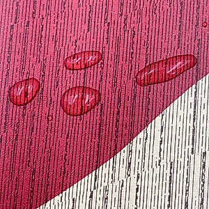 Yifely Red Geometric Design Furniture Paper Self-Adhesive Shelf Liner Dresser Drawer Sticker 17.7 Inch by 9.8 Feet