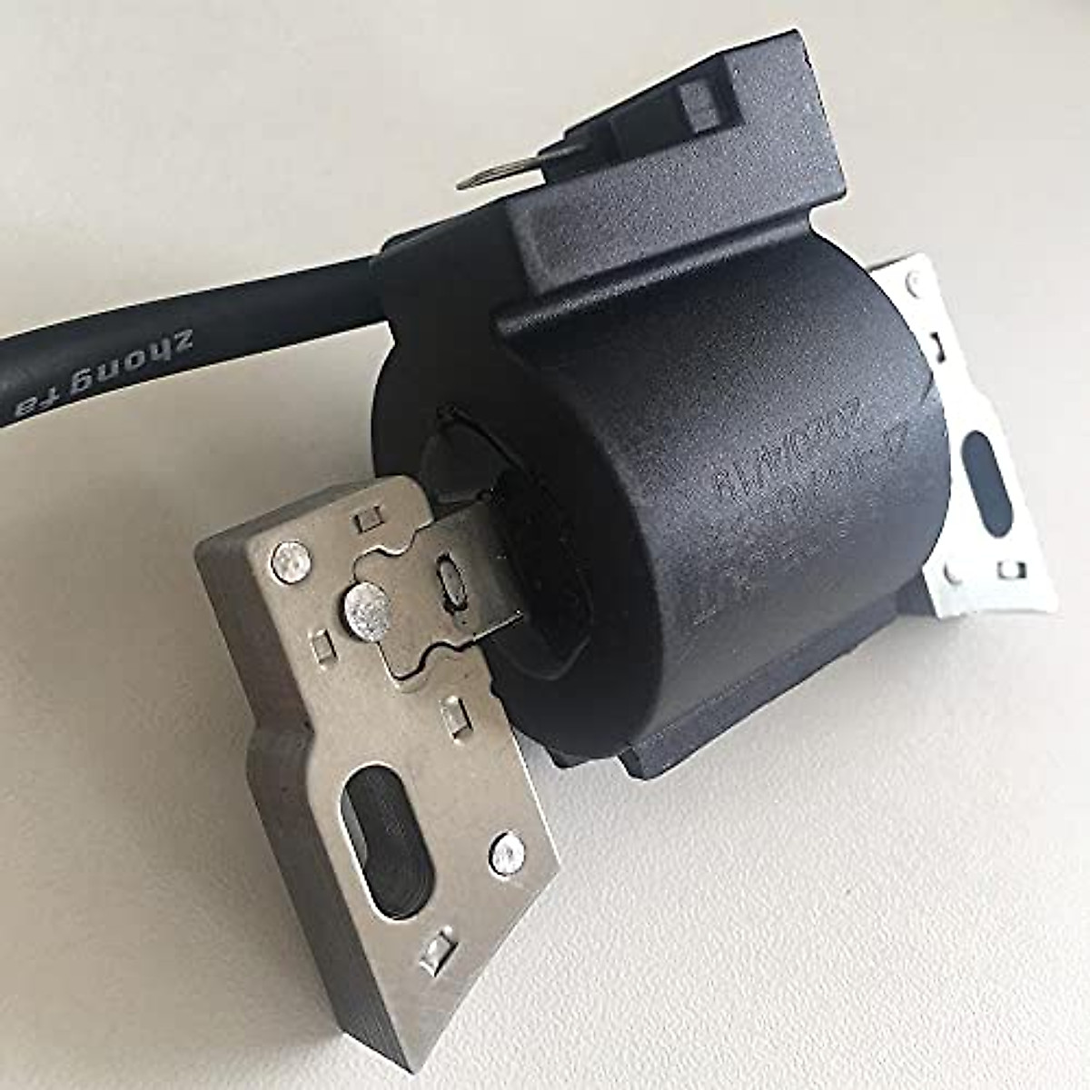 LIYYOO 593872 799582 Ignition Coil + Spark Plug Compatible with Briggs & Stratton 08P502 09P602 09P702 Armature Magneto Lawn Mower Engines