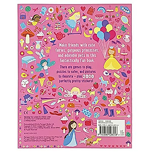Totally Awesome 2000 Stickers: Perfectly Pretty Princess Activity and Sticker Book for Kids Ages 3-7 (Puzzles, Mazes, Coloring, Dot-to-Dot, And More!)