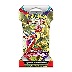 POKEMON TCG: Scarlet & Violet Sleeved Booster Packs - 8 Packs (80 Cards)