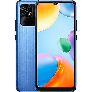 Xiaomi Redmi 10C 4G LTE (64GB + 3GB) Factory Unlocked 6.71" 50MP Camera (Only Tmobile - Mint Tello USA Market) + (w/Fast Car Charger Bundle) (Ocean Blue)