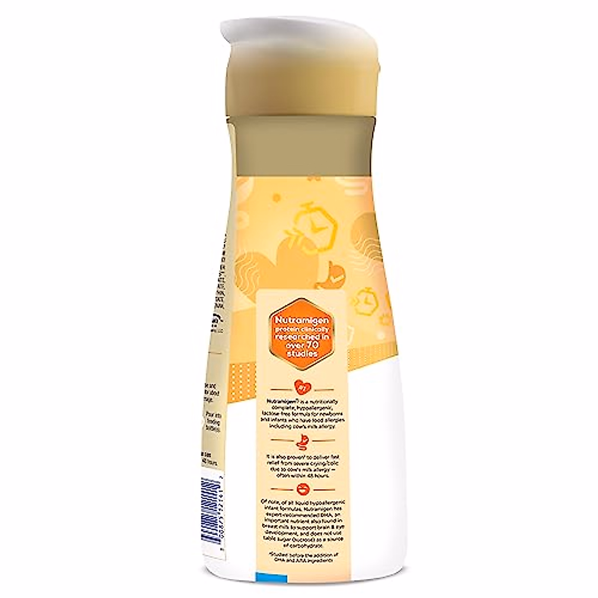 Enfamil Nutramigen Liquid Infant Formula, Hypoallergenic and Lactose Free Formula, Fast Relief from Severe Crying and Colic, DHA for Brain Support, Ready to Use Bottle, 32 Fl Oz, Pack of 6