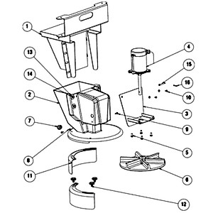 Buyers 3031475 Replacement Adjustable Chute Swing for SaltDogg PRO Series Spreaders