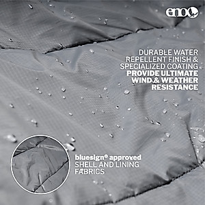 ENO, Vesta TopQuilt - Protective and Warm Hammock Quilt with Synthetic Insulation - for Camping, Hiking, Backpacking, Festival, Travel, or The Beach - Storm