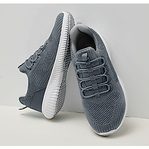 Avia Air Slip On Shoes for Men - Casual Comfortable Athletic Tennis Walking Sneakers for Men with Memory Foam - Dark Grey, 12 Medium