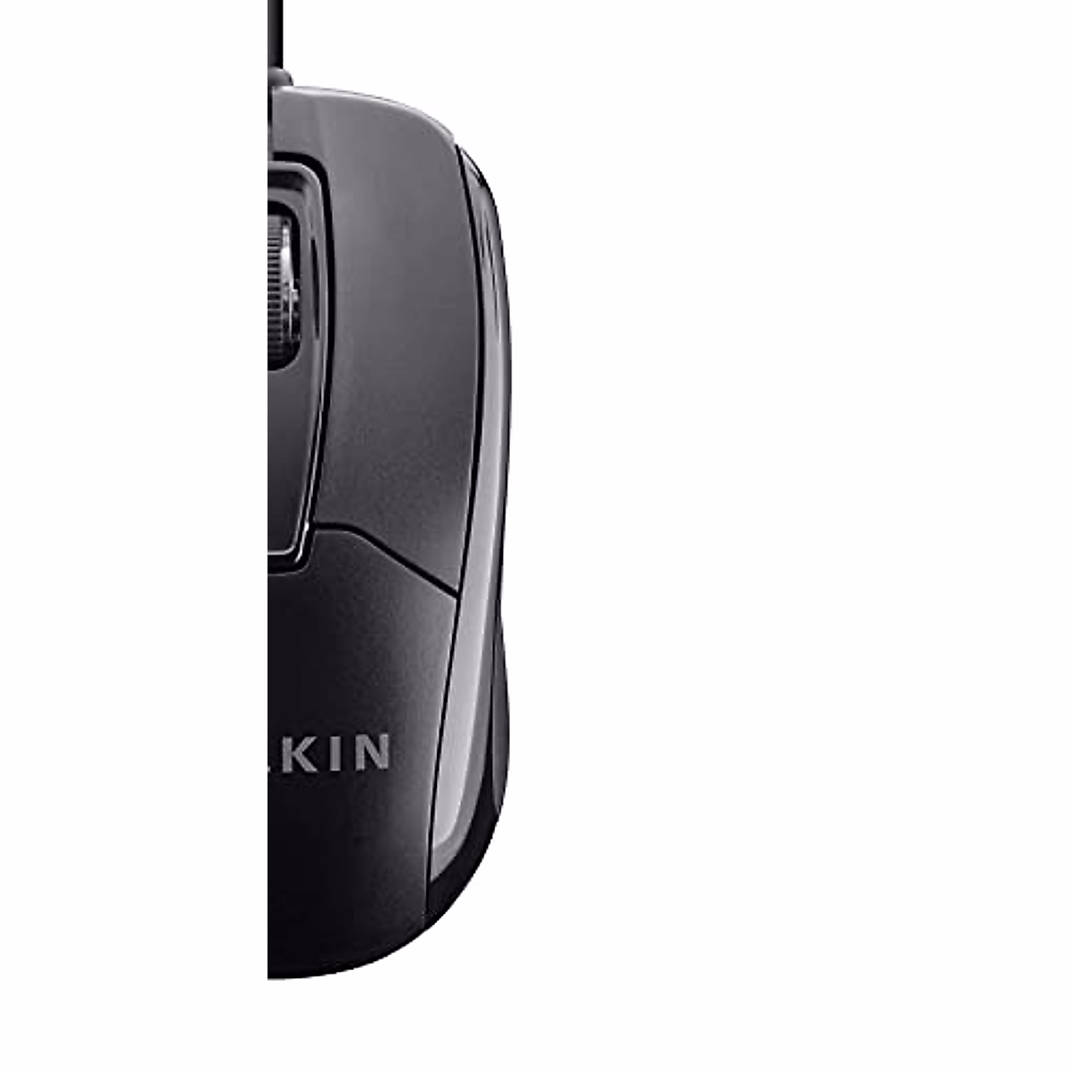 Belkin 3-Button Wired Computer Mouse - Ambidextrous, Ergonomic Mouse With 5-Foot USB-A Cord - 800 DPI Wired Mouse With Mouse Wheel Compatible with PCs, Macs, Desktops and Laptops - Black