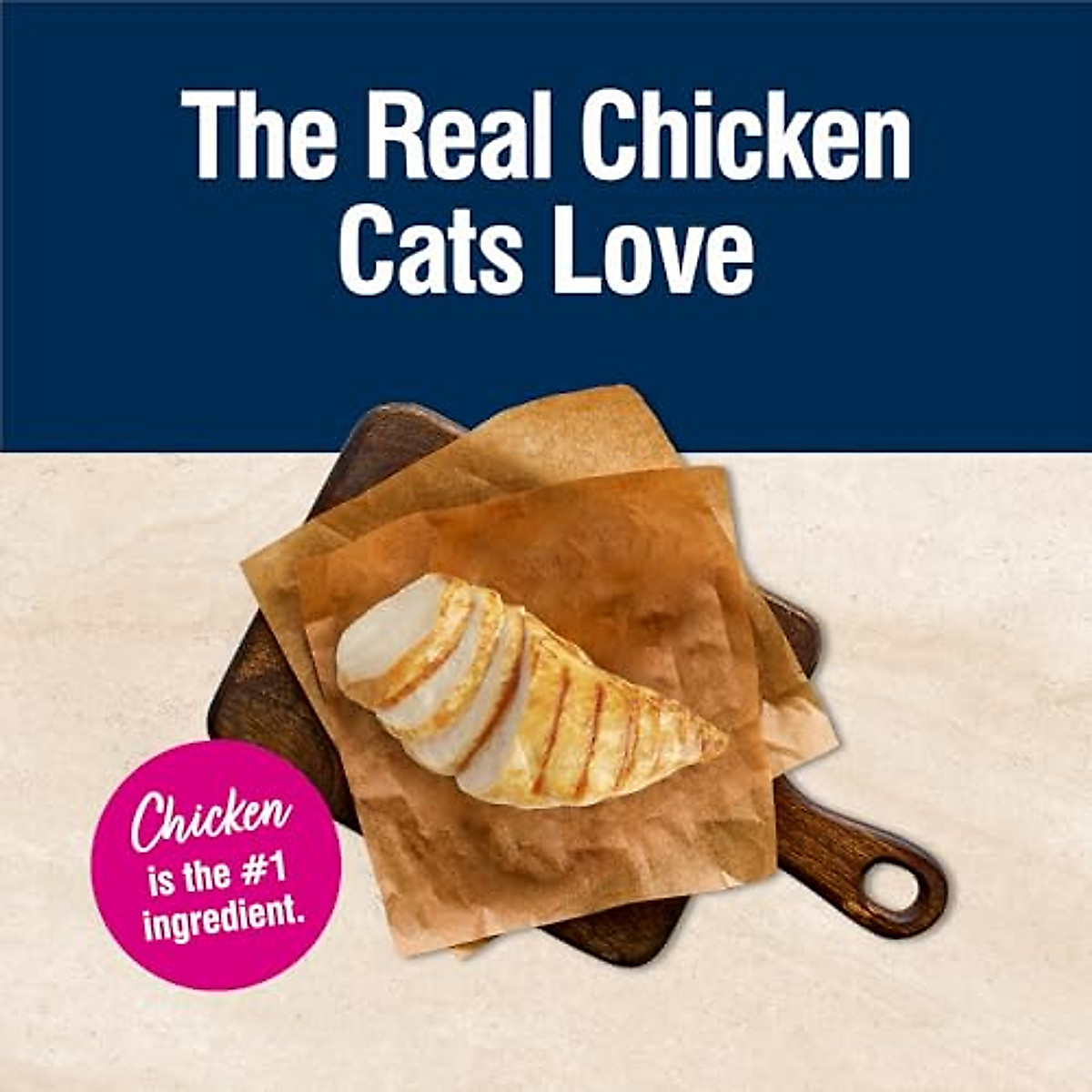 Blue Buffalo True Solutions Hairball Control Natural Dry Food for Adult Cats, Chicken, 11-lb. Bag