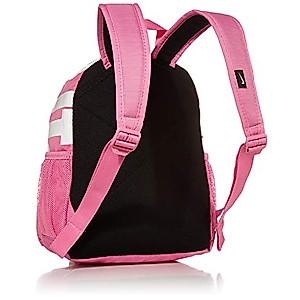 Nike Brasilia "just Do It" Backpack (mini), China Rose/China Rose/(Glossy White), Misc