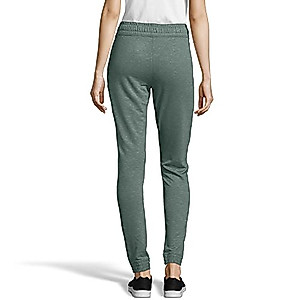 Hanes Womens Jogger With Pockets Athletic-sweatpants, Juniper Blue Heather, X-Large US