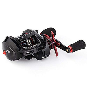 JOHNCOO Titan Baitcasting Reel Max Drag 13 Kgs Big Fish Fishing Reel for Saltwater and Freshwater Heavy Duty (Left Hand Retrieve)