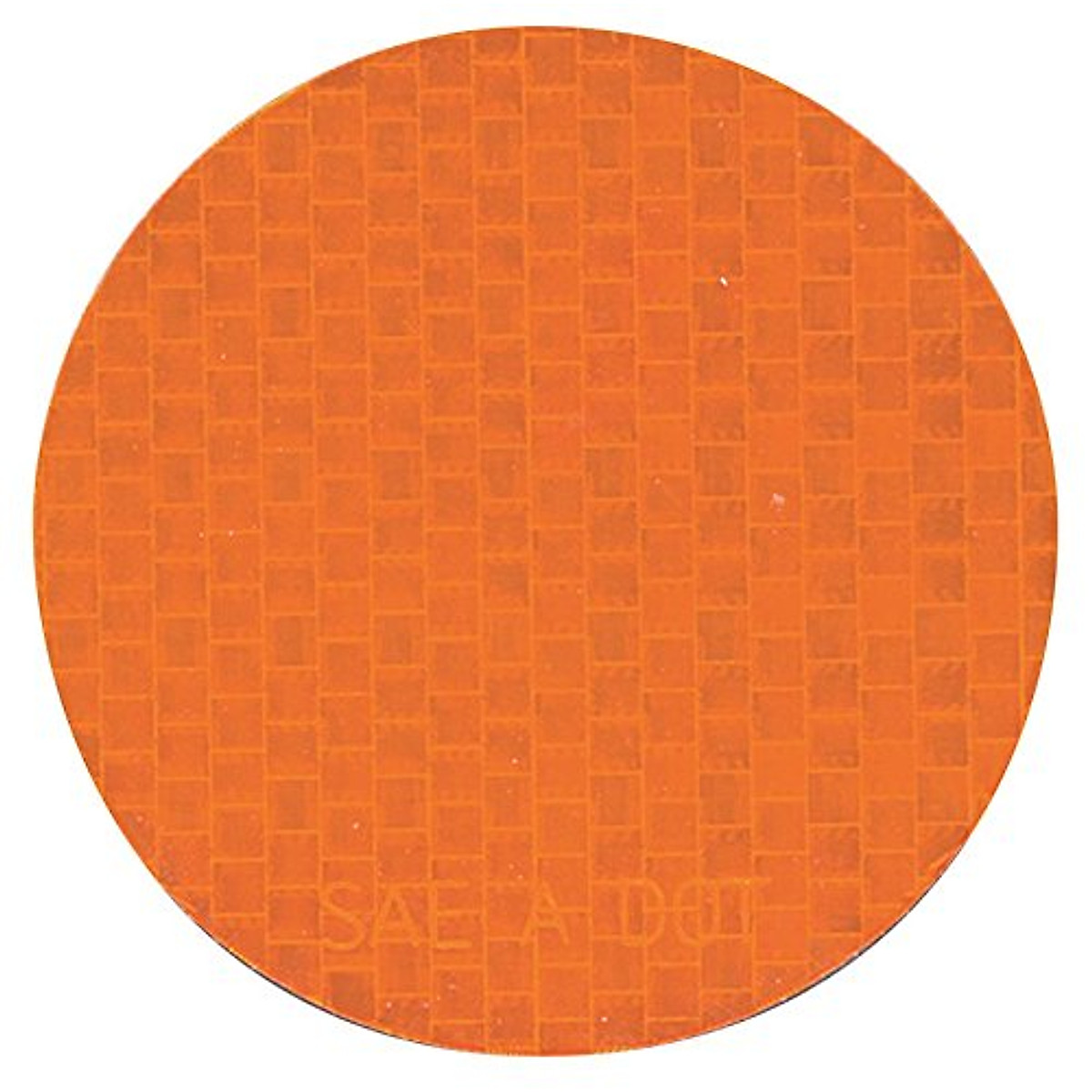 INCOM Manufacturing - RR350AM - Floor Marking Tape: Circle, Solid, Orange, 3 in, 20 mil Tape Thick, INCOM, RR, 50 PK