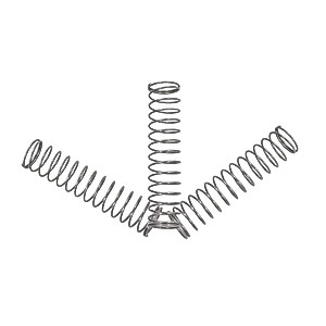 TUOREN Trumpet Repair Kit include 6 Piston Valve Guides 12 Felt Washers 4 Water Key Spit Valve Cork Pad 3 Spring 2 O Ring Bumper Stopper Trumpet Valve Replacement Parts