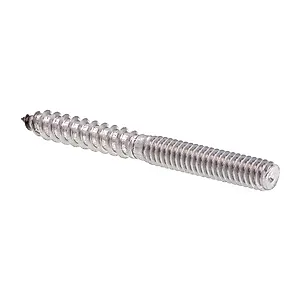 Prime-Line 9049747 Hanger Bolts, 1/4 In.-20 X 2-1/2 In., Grade 18-8 Stainless Steel (2 Pack)