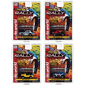 Auto World Xtraction Rally 1979 Jeep CJ-7 (Yellow) HO Scale Slot Car