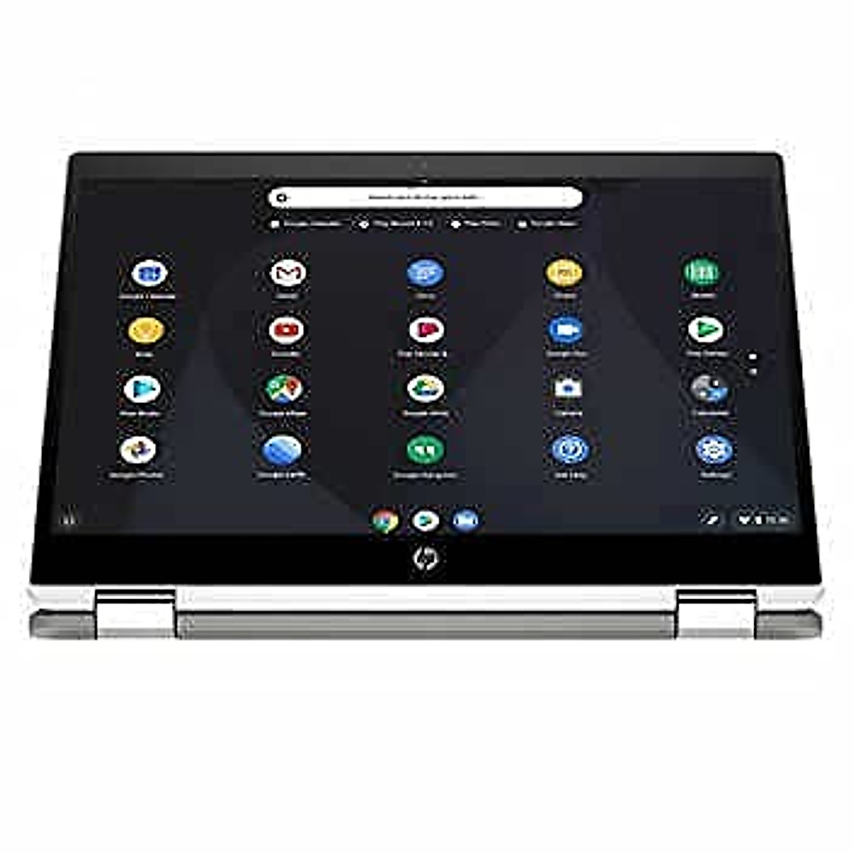 HP Chromebook X360 14-inch Touchscreen 64GB eMMC Celeron N4020 (4GB Memory, Memory Card Reader, Chrome OS) White/ Mineral Silver, 14b-ca0645cl