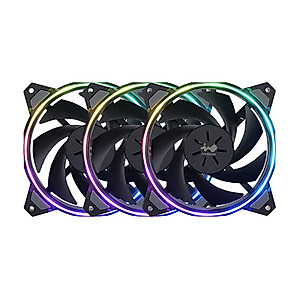 InWin Sirius Loop Addressable RGB Triple Fan Kit 120mm High Performance Cooling Computer Case Fan Cooling