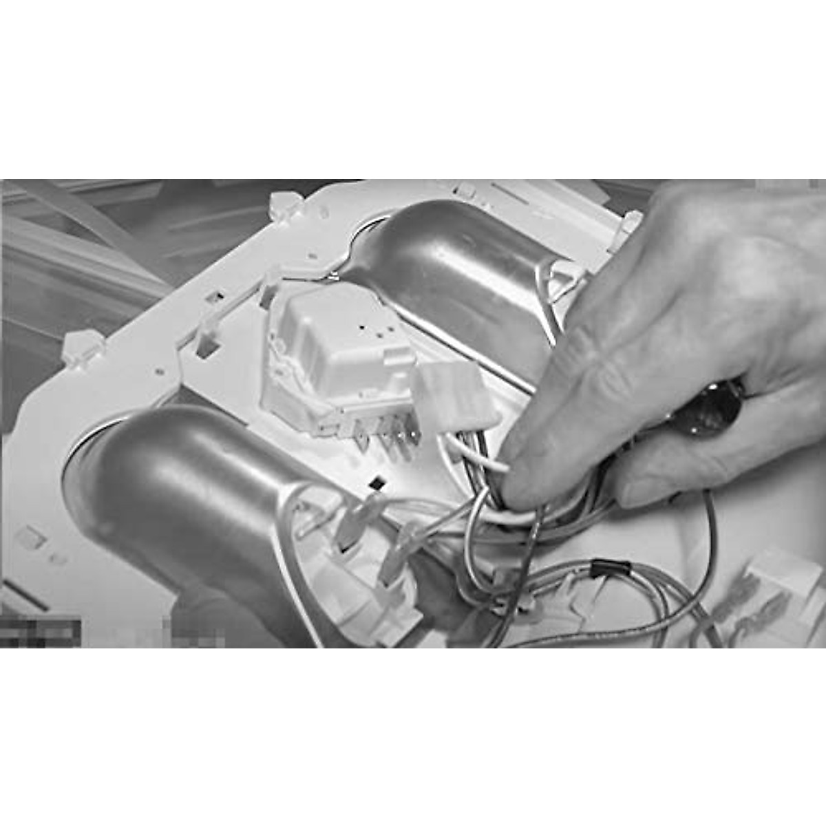 MCAMPAS 6 Hour 21 Minutes Refrigerator Defrost Timer for Whirlpool/KitchenAid/Frigidaire, Kenmore, Crosley, Kelvinator, Westinghouse, Tappan, Gibsone ect Refrigerators and Freezers