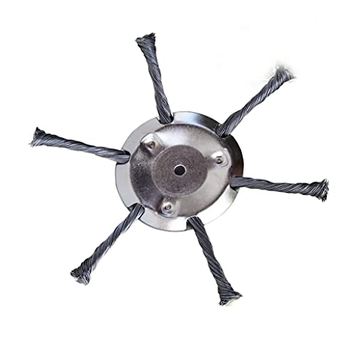 IKAAR Grass Trimmer Cutter Head for Strimmer and Lawnmower, Twist Knot Steel Wire Brush for Angle Grinder, Wire Brush Head, Grass Trimmers Strimmer Head Garden Trimmer Wire Brush