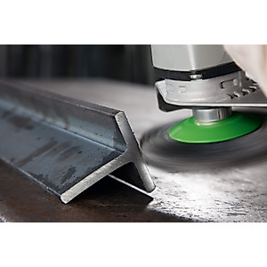 Bosch 2608622108 Conical Brush Crimped Wire, 0.35mm, 100mm x M14, Inox, Silver/Green