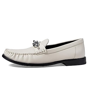 Coach Jess Leather Loafer Chalk 8 B (M)