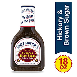 Sweet Baby Ray's Hickory & Brown Sugar Barbecue Sauce (18 Ounce (Pack of 4))