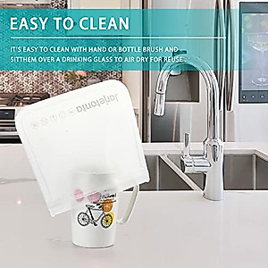 Reusable Storage Bags,10 Pack Reusable Food Container Bags Sets BPA Free Freezer Bags,2 Food Storage Gallon Bags,4 Leakproof Sandwich Bags and 4 Kids Snack Bags,Resealable Silicone for Meat Fruit