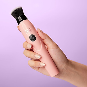 Spa Sciences ECHO - Makeup Brush for Flawless Blending, Contouring, Highlight & Airbrush Finish - 3 Speeds - Rechargeable