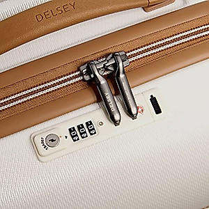DELSEY Paris Chatelet Hardside 2.0 Luggage with Spinner Wheels, Angora, Carry-on 19 Inch