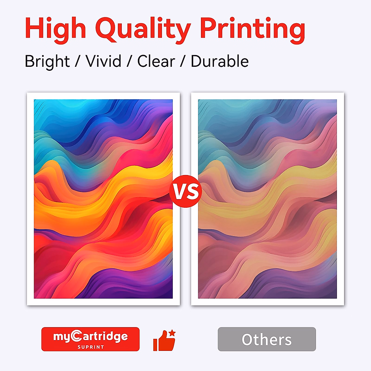 069 069H Toner Cartridge Compatible for Canon 069 Toner Cartridge Set for Canon Color Imageclass MF753Cdw MF751Cdw LBP674Cdw, myCartridge SUPRINT 069 Toner Cartridge (Black Cyan Yellow Magenta 4-Pack)