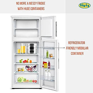 Kipiq - Stainless Steel Idli Dosa Batter Container with dosa ladle/Fridge Storage Container/Mavu Dabba (Capacity 4.5 litres)