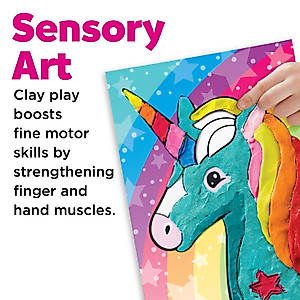 Faber-Castell Do Art Coloring with Clay Unicorn & Friends - Clay Set for Kids - Arts and Crafts for Kids