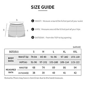 LIXADA Mens Running Shorts 2-in-1 Quick Dry Breathable Elastic Workout Shorts with Inside Phone Pocket/Zipper Side Pockets/Waist Pockets for Boxing Traning Jogging Exercise