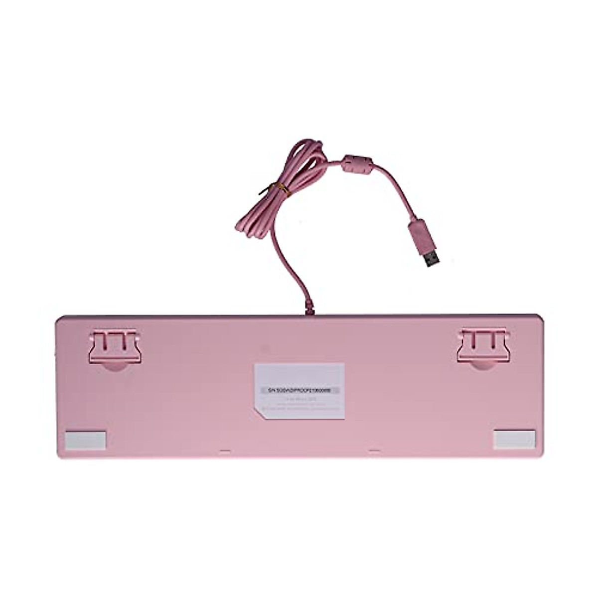 Pink Keyboard and Mouse Set, 104 Keys Mechanical Keyboard with 22 Lighting Effects, Ergonomic High Sensitivity Keyboard and Mouse Combo for Gaming, PC