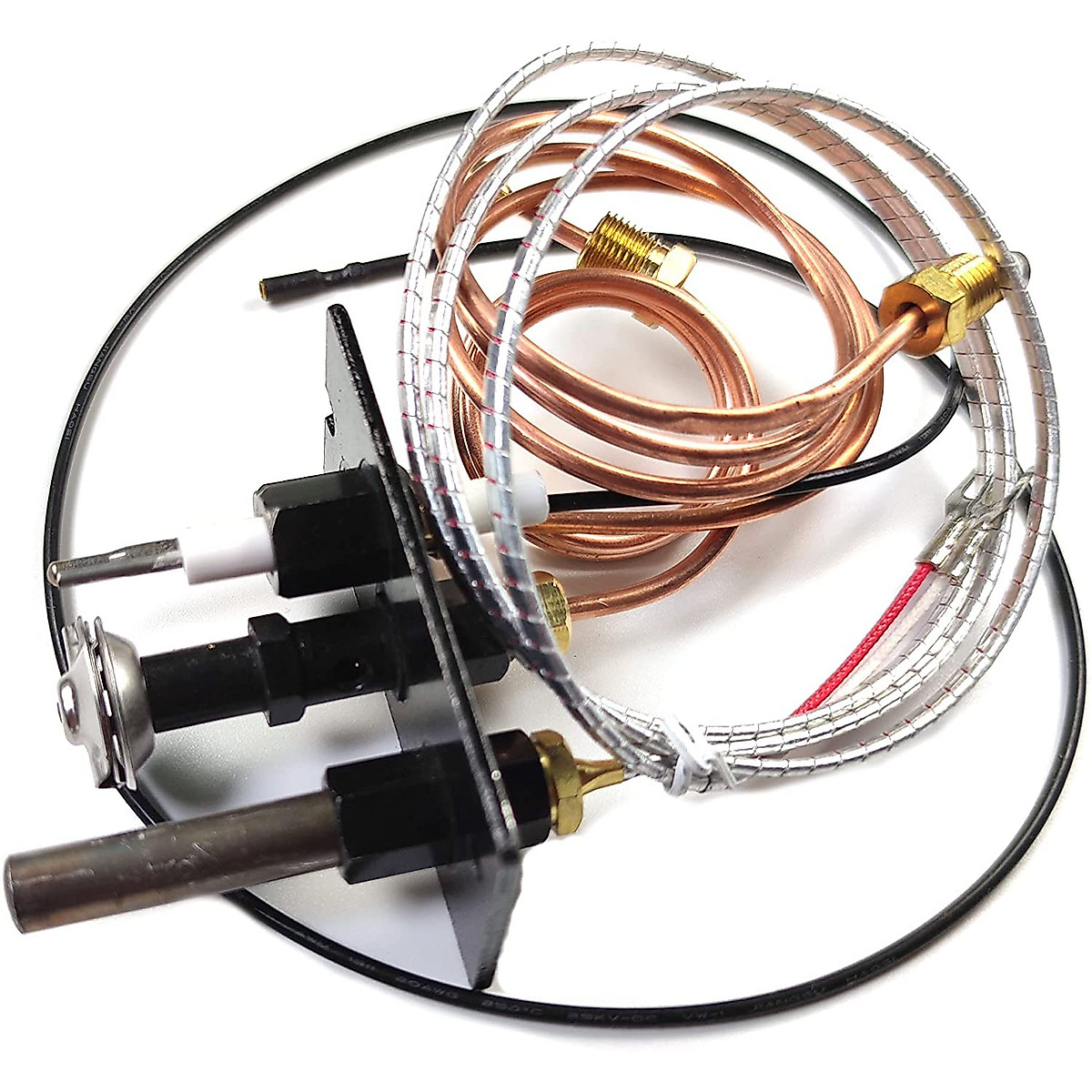 Natural Gas - SRV10002264 /10002264-3 Way Pilot Assembly Replacement Majestic,Temco, Vermont Castings, HHT, Dutchwest, Monessen Fireplace and Stoves 230-1781/4021-736/2103-011/2103-010