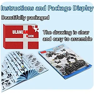 ENHANA Building Block Warship 25 in1 Battleship Building Kits for Kids City Helicopter Military Ship Bricks Kit Educational Toys for Boys Age 6 7 8 9 10 11 12 Years Old 554PCS