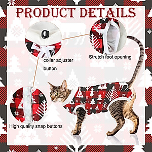 Mairbero cat Recovery Suit,Onesie for cat Surgery Surgical Recovery Suit, Abdominal Wound Or Skin Diseases E-Collar Alternative