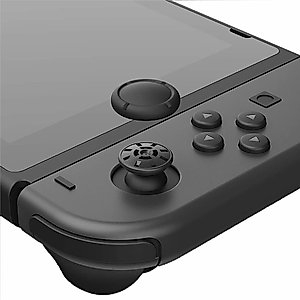 Ferkurn Switch Joycon Thumb Grip Joystick Replacement Cap, Switch Lite Joy con Grip Button Stick Cover Switch Joystick Grip Cap Replacement Part 3D Analog Cap Joy-con Controller Repair Kit Accessories