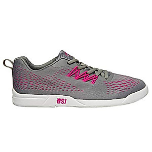 BSI Women's Sport Bowling Shoe 931 Grey/Pink Size 6