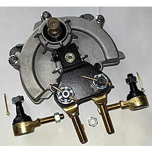 WANTONE RACING Steering Gear Box Assembly 0455048 with 4pcs Tie Rod Ends 0454599 0454600 Replacement for 2013 2014 2015 2016 2017 2018-2021 Polaris RZR 170 UTV