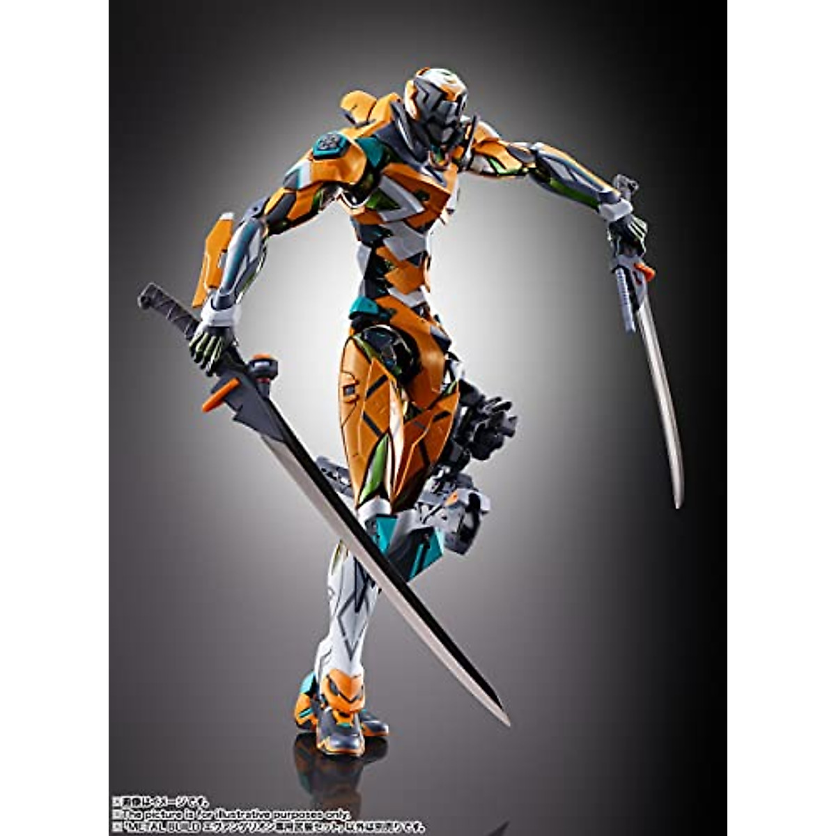 TAMASHII NATIONS Tamashi Nations - Neon Genesis Evangelion - Weapon Set for Evangelion, Bandai Spirits Metal Build