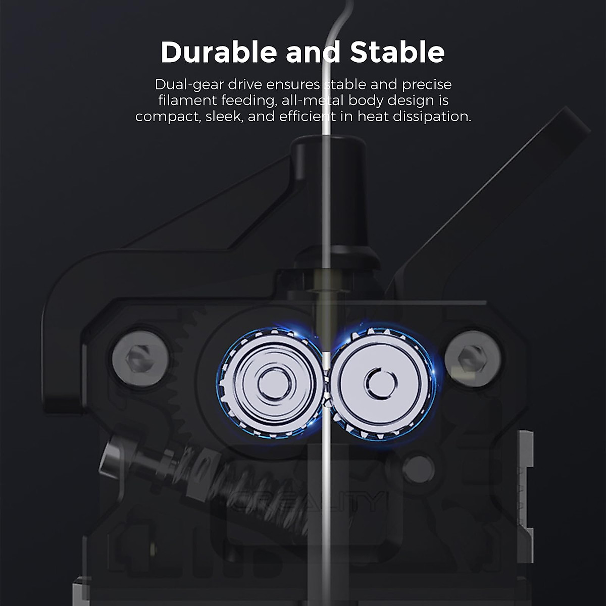 Creality Official Sprite Extruder Kit for Neo Series, Direct Drive Dual Gear Extruder SE, Compatible with Creality Ender 3 Neo/Ender 3 V2 Neo/Ender 3 Max Neo/Ender 2 Pro 3D Printers