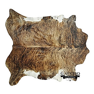 Brown Brindle Gaucho Cowhides - Natural Cowhide