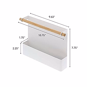 YAMAZAKI home Book Rack, White