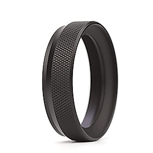 Haoge LUV-X100B Metal Lens Hood with MC UV Protection Multicoated Ultraviolet Lens Filter for Fujifilm X100F X100T X100S X100 X70 Fuji Camera 2in1 Accessory Set Black