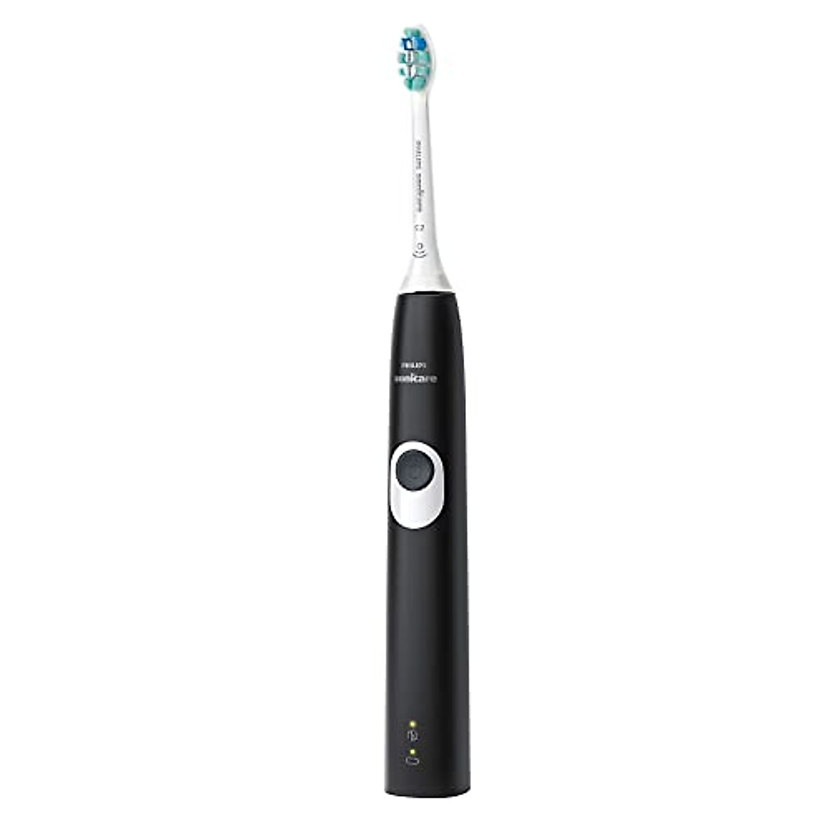 PHILIPS Sonicare ProtectiveClean 4100 Rechargeable Electric Toothbrush, Black - Plaque Control with Pressure Sensor, Up to 2 Weeks Operating Time, Broage Random Color Electric Toothbrush